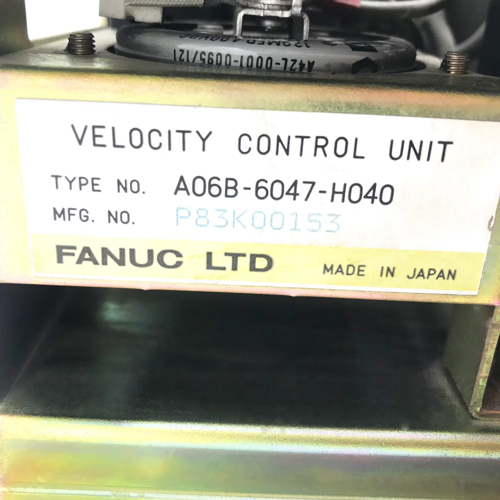 Japan Fanuc Original Servo Driver A06B-6047-H040 in Stock