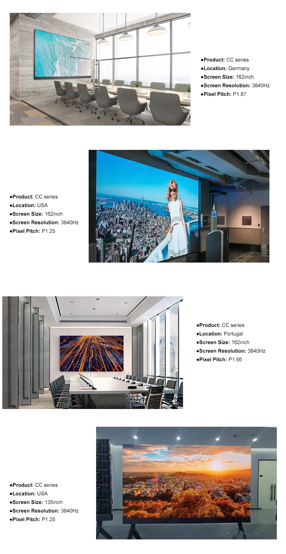 135inch Smart COB LED Display - Ideal for Meetings & Conferences