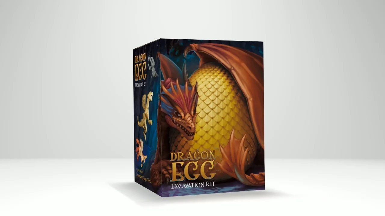 Educational Stem Kid Toy Set Jurassic World Toy Mystery Box Egg Dig Kit ...