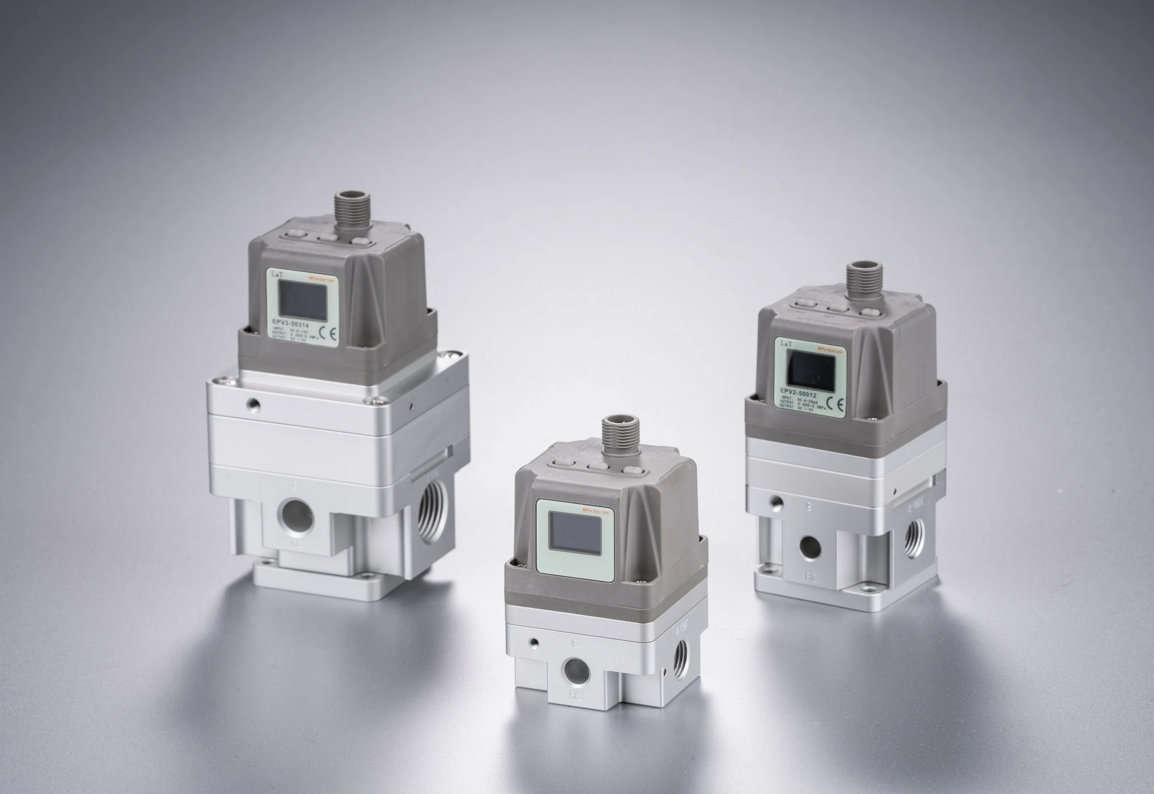 EPV1 EPV2 EPV3 Electric Proportional Valves - Precision Regulators