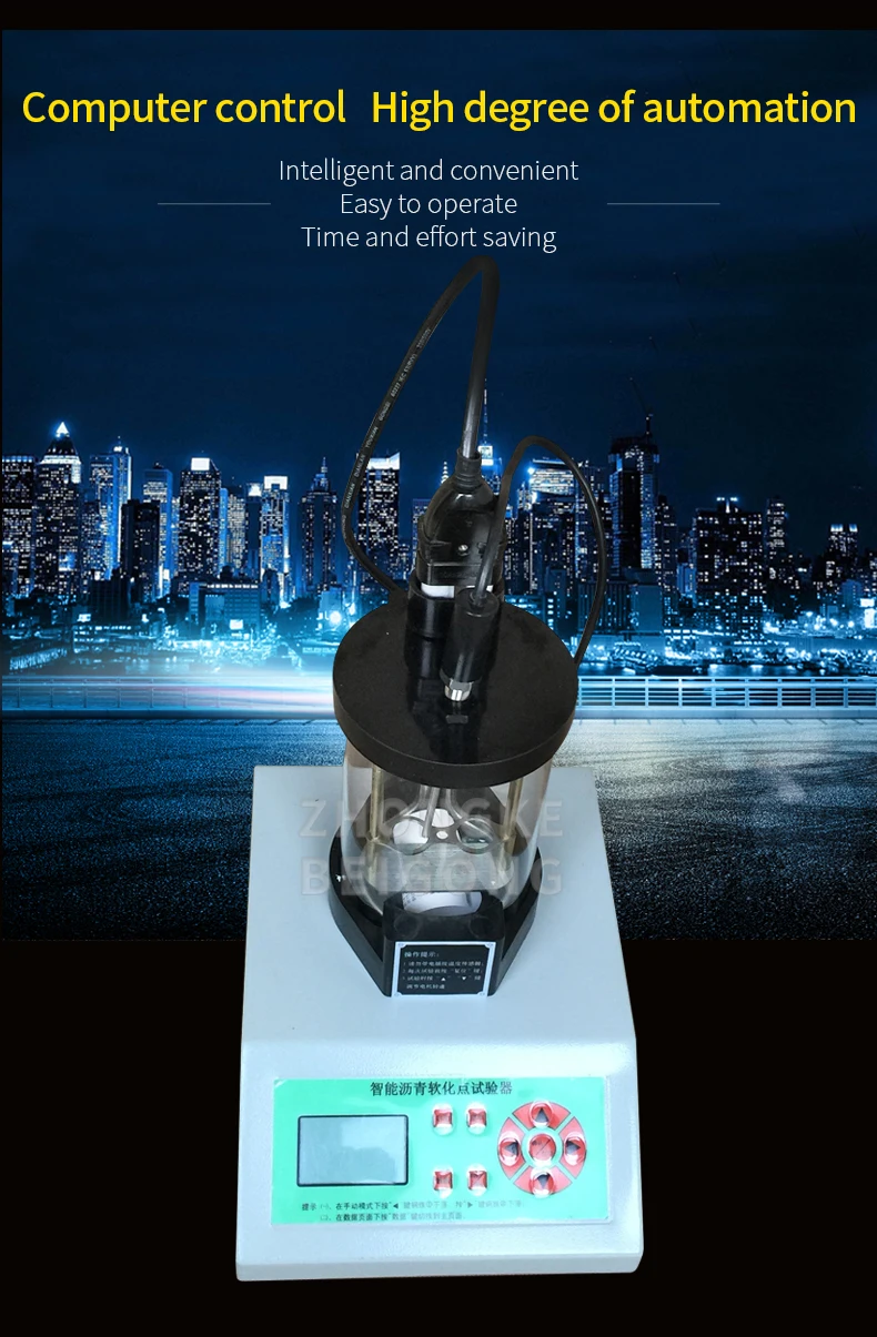 Asphalt Ring And Ball Apparatus Bitumen Softening Point Apparatus - Buy ...