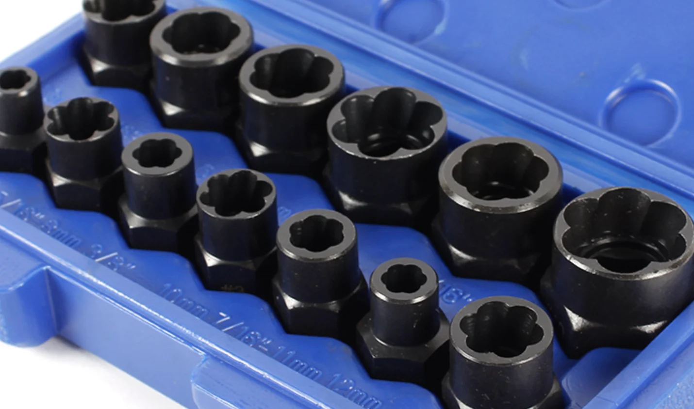13 Pieces Bolt Extractor Tool Set Impact Bolt & Nut Remover Set - Buy ...