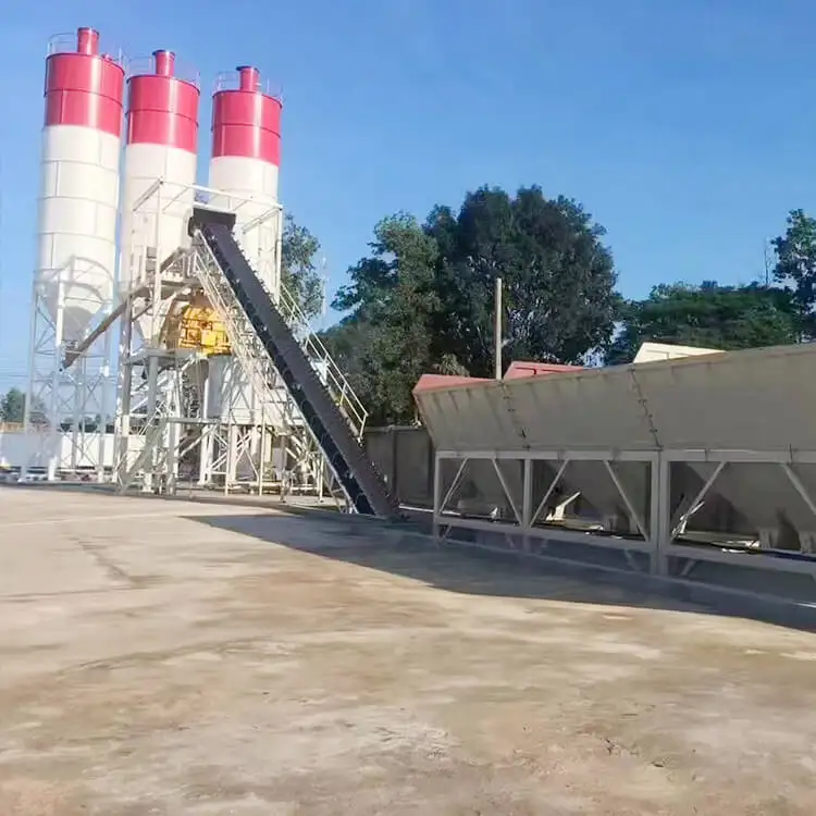 Batch Mini Ready Mixed Rmc Mixing in Nepal Concrete Batching Plant ...