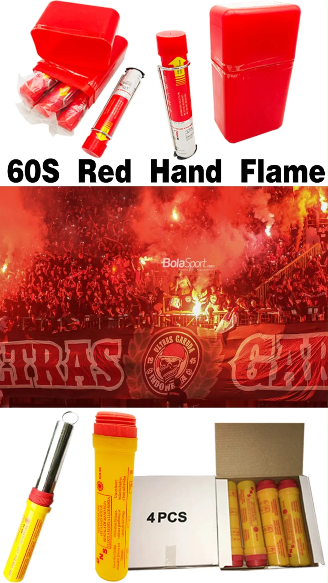 Red Flares Flare De Marine Smoke Grenade Disposable Pods 5000 Puffs ...