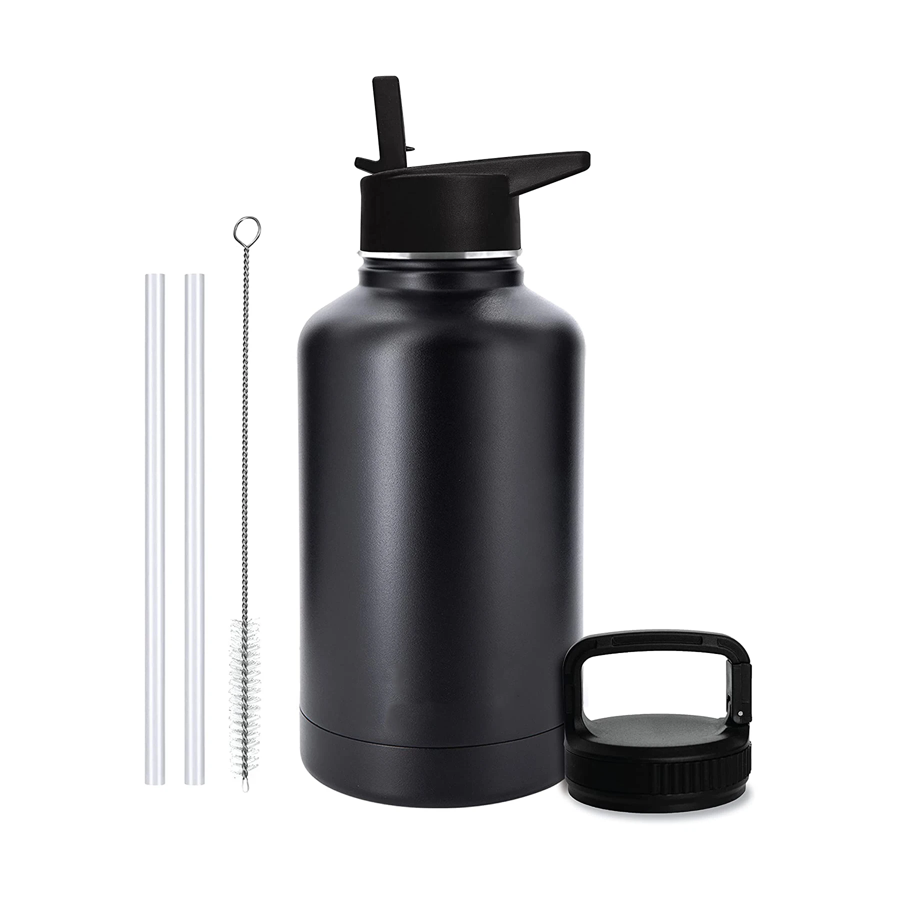 32oz Water Bottle Stainless Steel Reusable Vacuum Insulated Wide Mouth ...