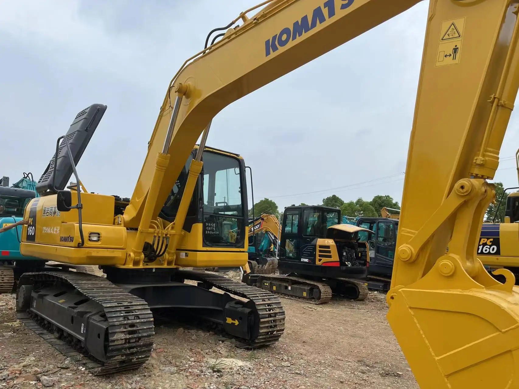 Usato Escavadora Maquina Japan Komatsu Pc160 / Pc160-7/ Pc160-8 Used ...