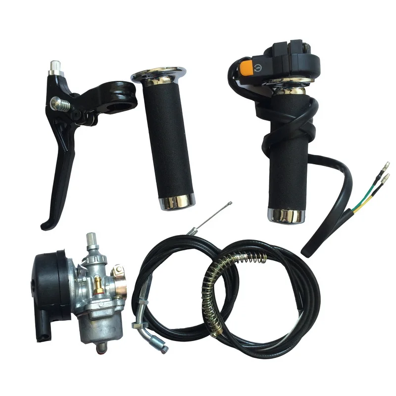 Black Silver 80cc Bicycle Engine Kit for Motorized Bikes OEM