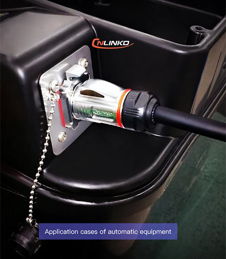 CNLINKO IP68 RJ45 Ethernet LAN Connector - Waterproof & Reliable