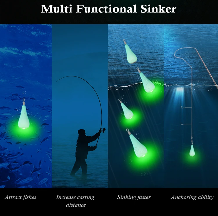 Dlyfull Phosphor Green Shell Water Activated Led Lighted ...