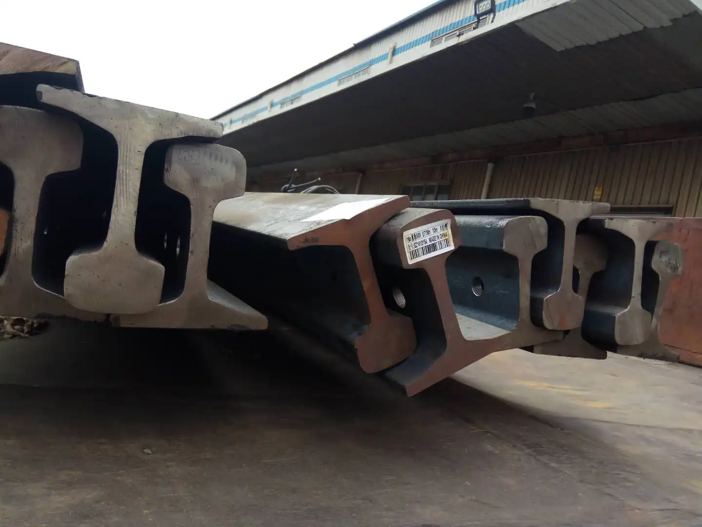 Jis Standard 50n Steel Rail With U71mn Steel Grade - Buy 50n Steel Rail ...