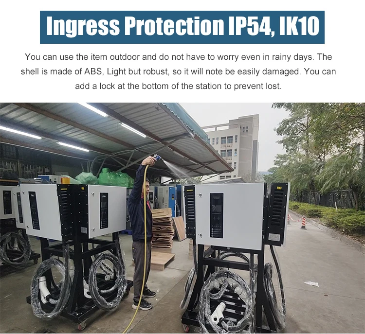 30KW Wall Mounted DC EV Charger - Efficient Electric Vehicle Charging