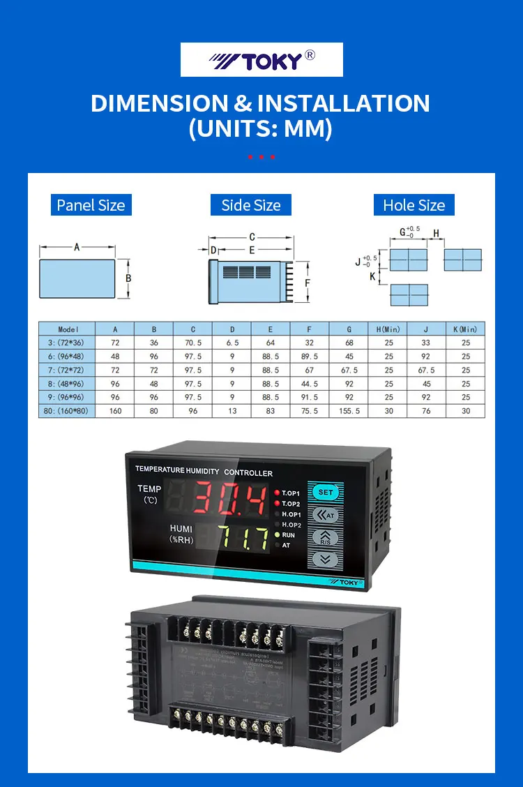 Regulation Thermostat Machine Digital Rs485 Pid Temperature Controller ...