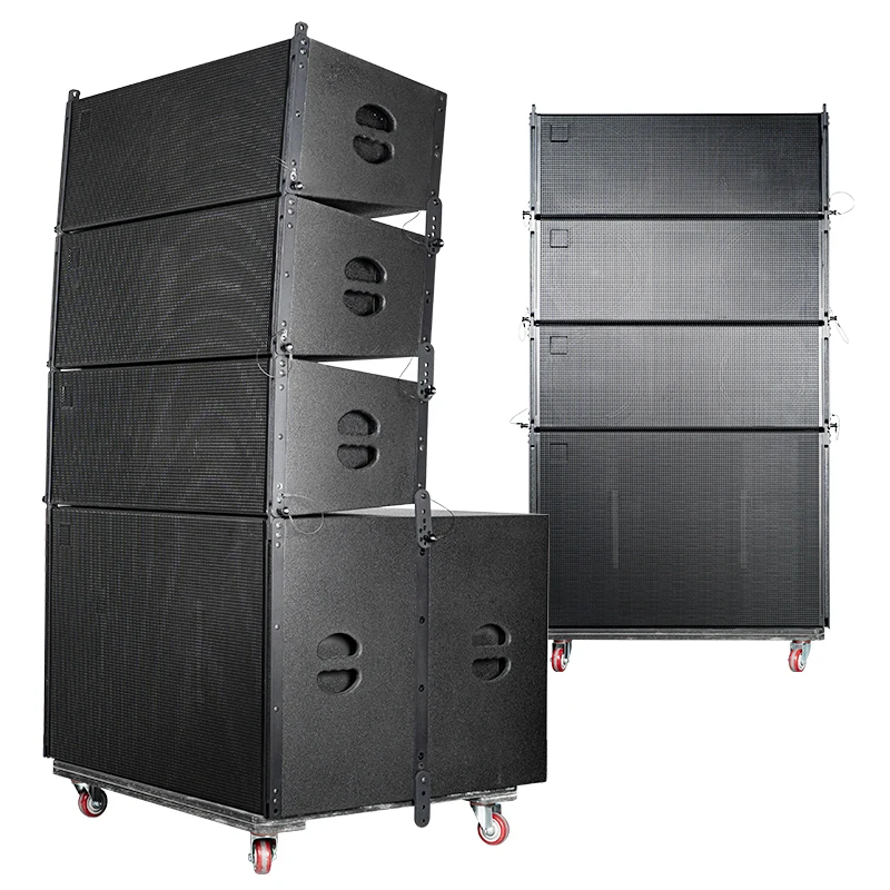 Alibaba.com: DCW210 Dual 10 Inch Line Array Sound System, Powered Professional Speaker for Stage ...