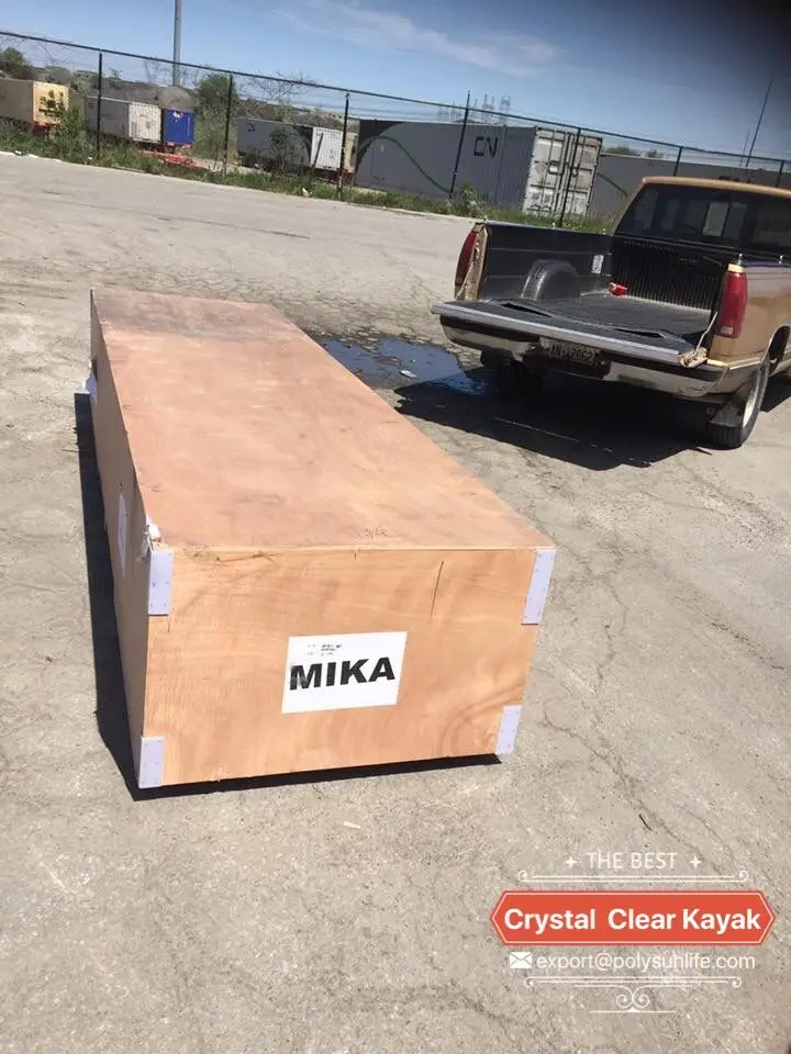 Sunlife Best Seller Glass Transparent Clear Boat With 6 Seats - Buy Big ...