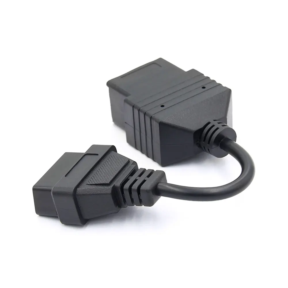17pin to 16pin OBD1 to OBD2 Connect Cable Adapter for Toyota