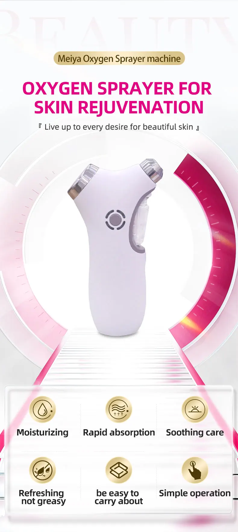 High Pressure Oxygen Injector Portable Oxygen Injector Mist-sprayer ...