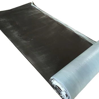 Self Adhesive Polymer Modified Bitumen Sheet Roll Waterproof Membrane Waterproofing Membrane ...