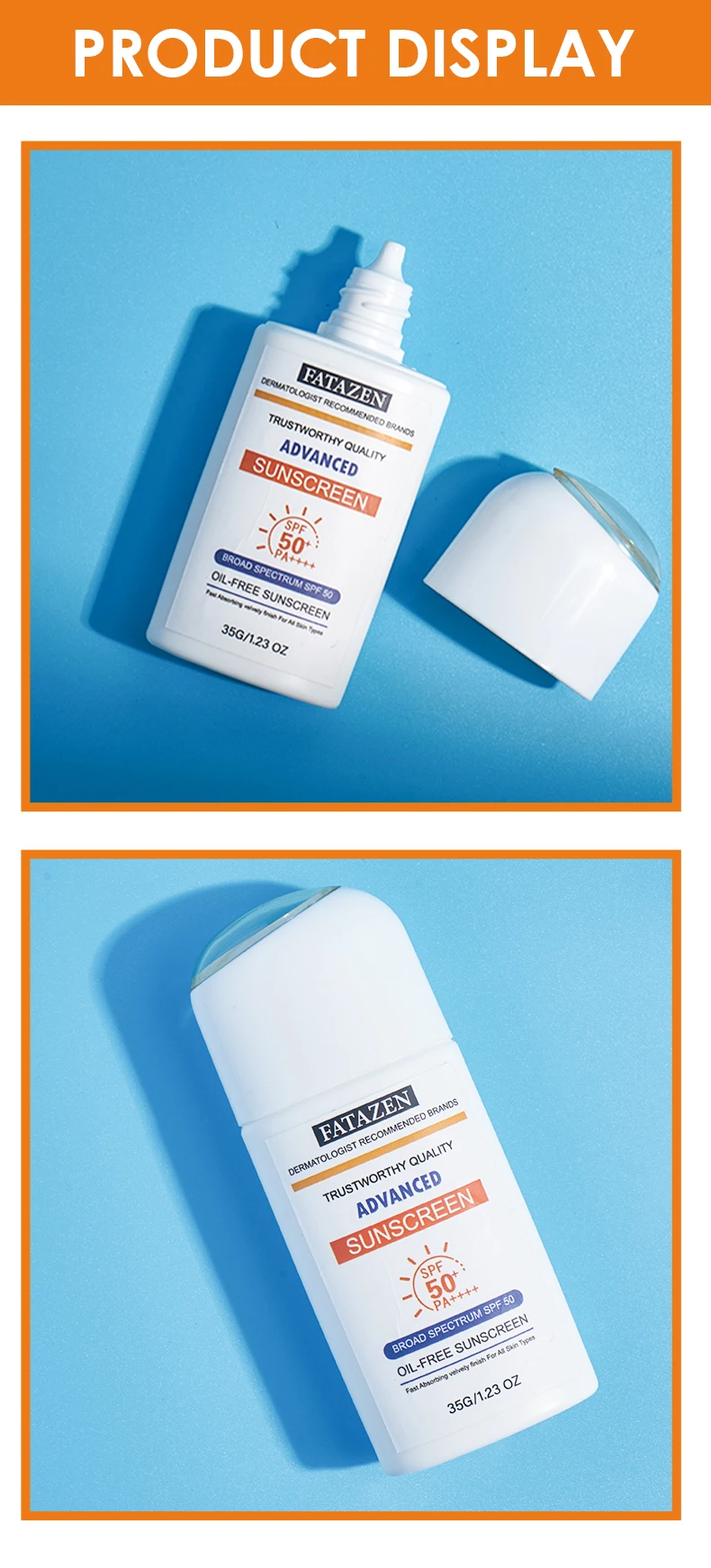 Hot Selling Products Sunscreen Protectores Solares Faciales Sun ...