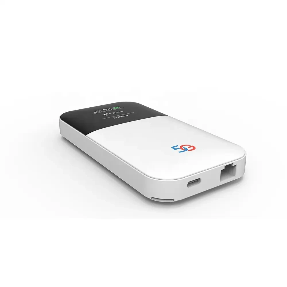 Soft Esim Vsim OEM 5G Cellular Wifi6 Modem with RJ45 Port
