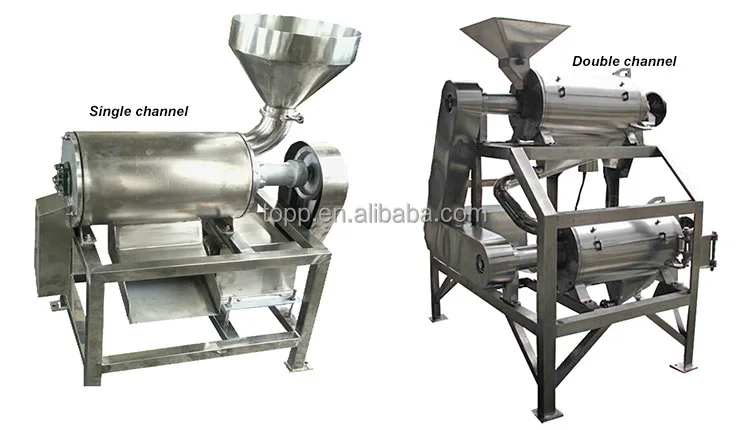 Tomato Pulper Fruit Avocado Banana Pulping Machine Fruit Pulp ...