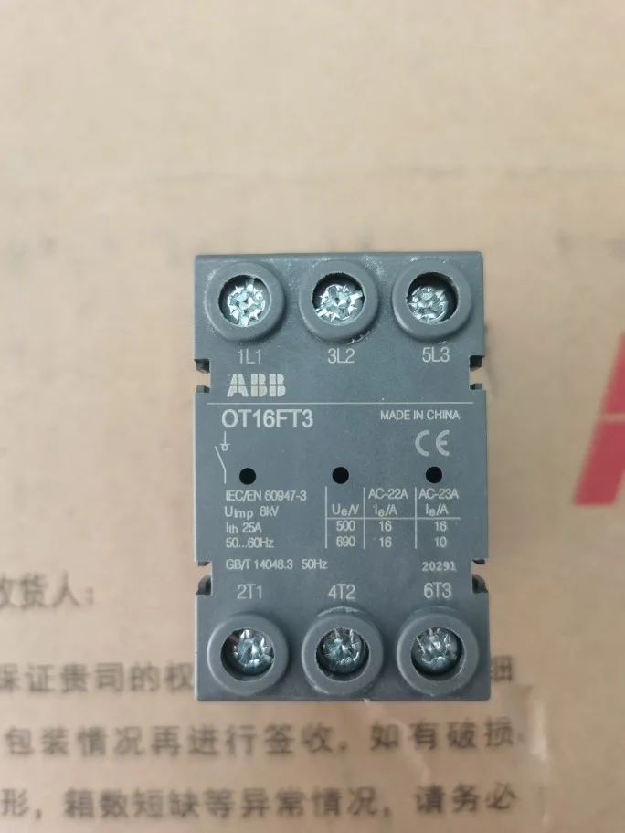 Authentic Abb Isolating Switch Ot16ft3 Ot25ft3 Ot40ft3 Door ...