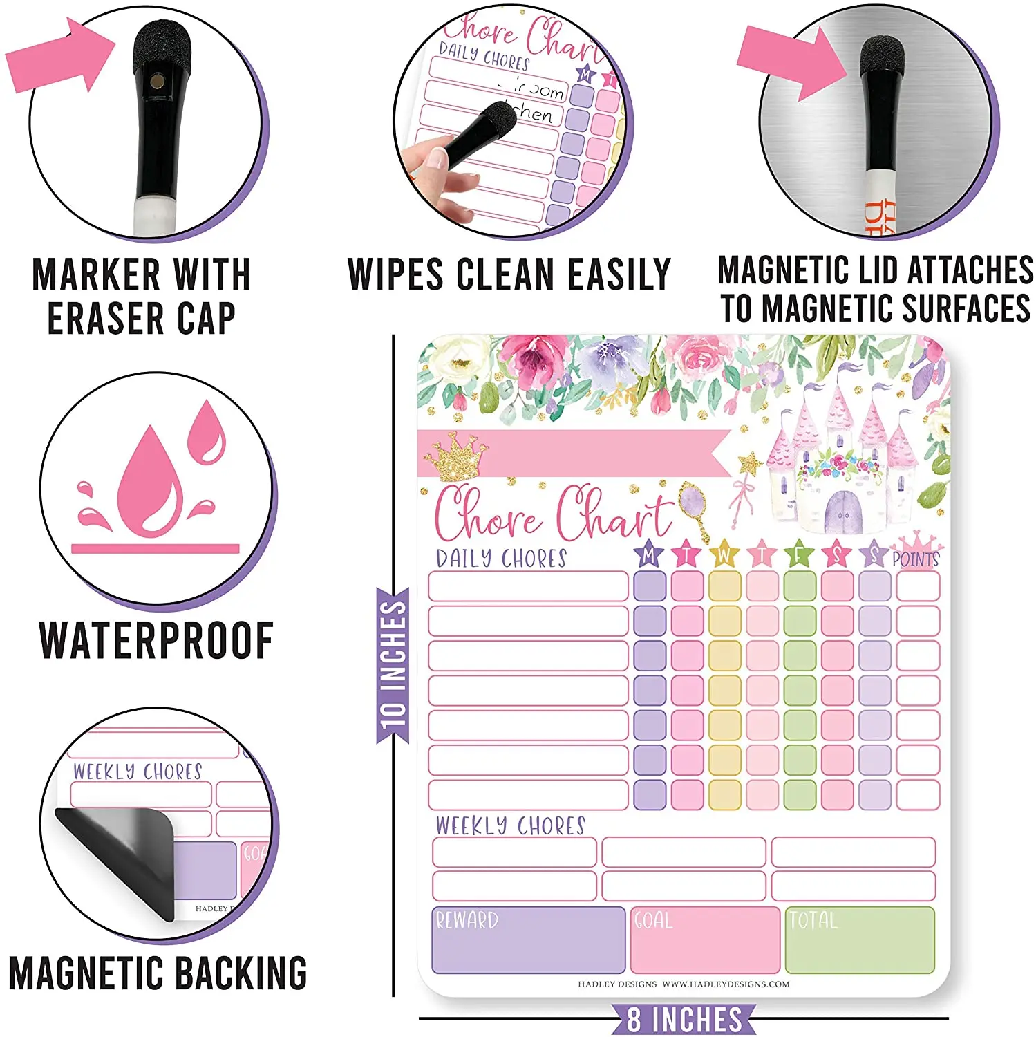 2024 Customized Magnet Chore Chart Fridge Kids Learning Behavior Magnet ...