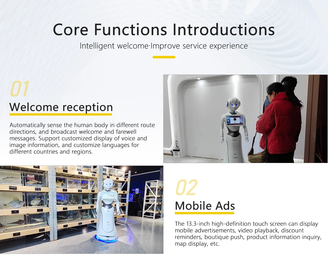 Chatgpt Robot Humanoid Autonomous Avoidance Intelligent Service Hospitality Robots For Financial ...