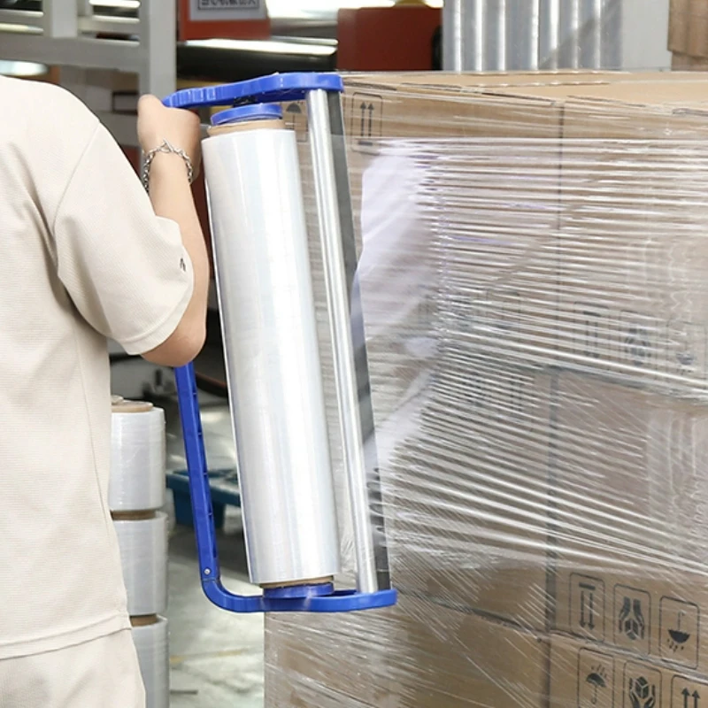 Wallepac 500mm Portable Manual Pallet Wrapper Machine