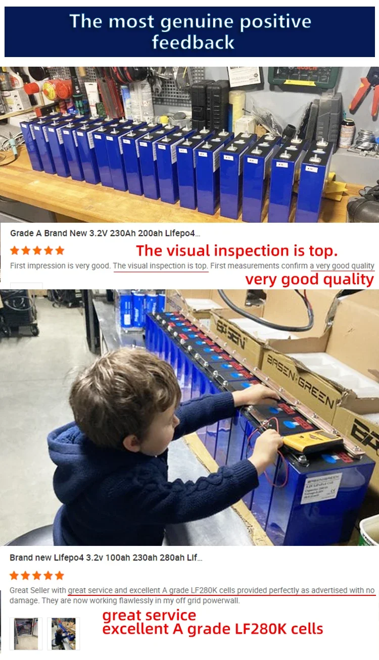 Grade A 3.2v Lifepo4 Lfp Cell Deep Cycle Solar Battery 100ah 120ah ...
