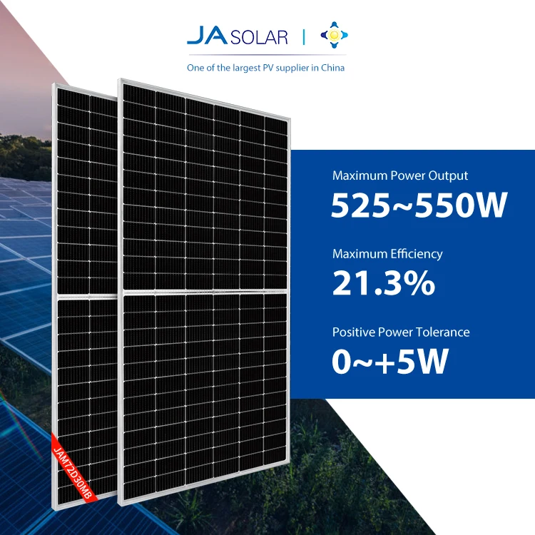 JA 550w solar panels 525W 530W 535W JA Solar Deep Blue 3.0 Europe ...