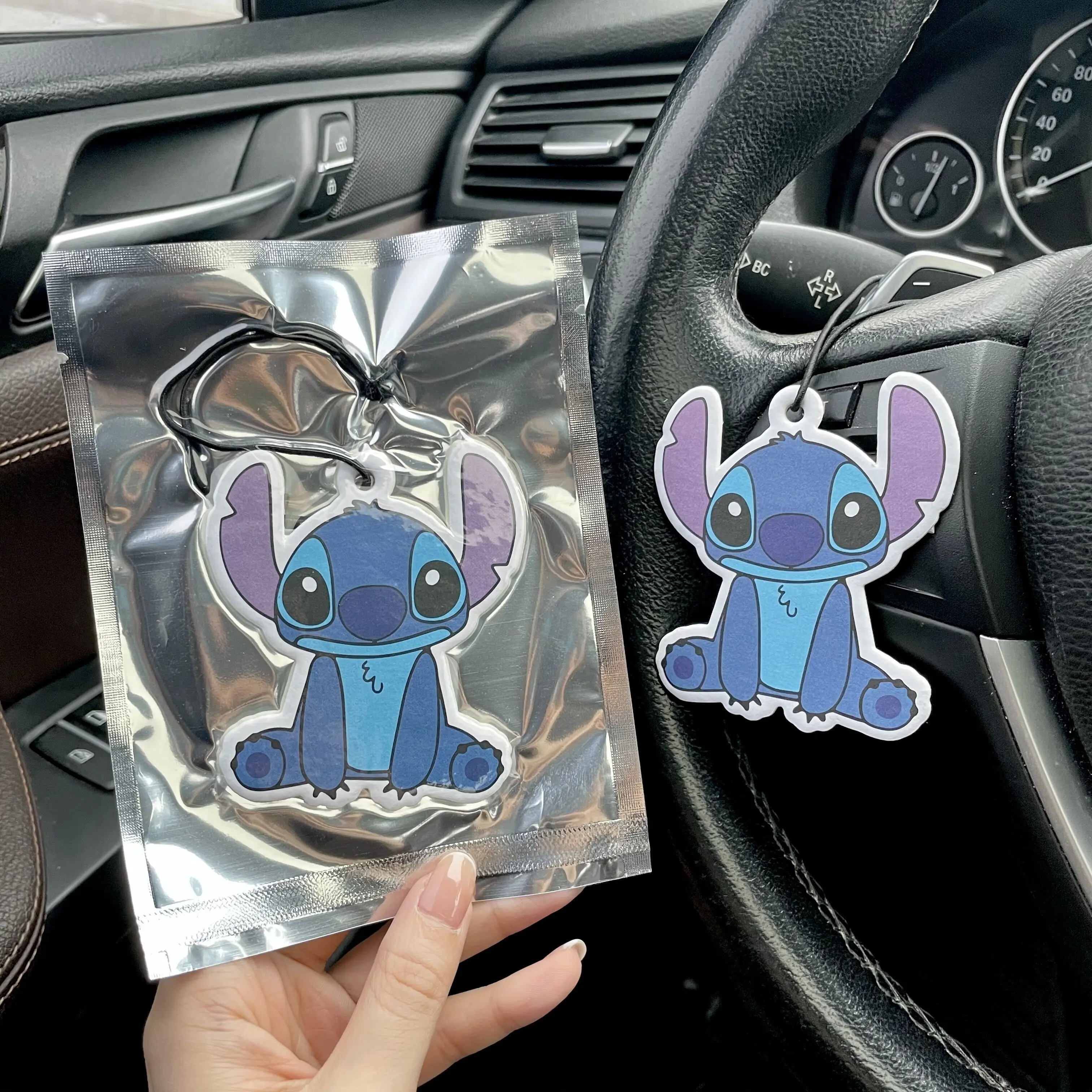 Personalized Animation Cartoon Car Pendant Foiled Kawaii Air Freshener ...