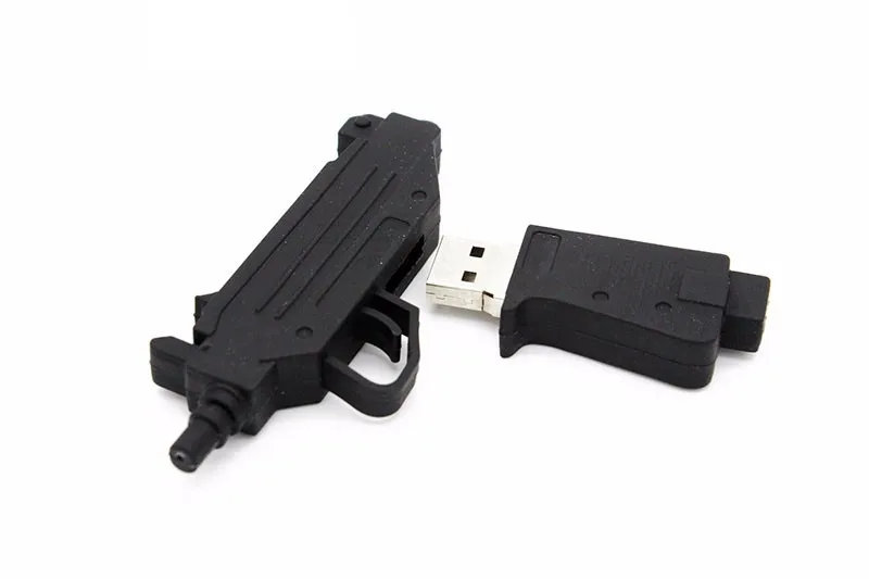 Customized PVC Toy Gun Shape Usb Flash Drives 4GB 8GB 64gb Pendrive 2.0 ...