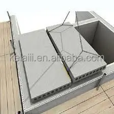 Precast Hollow Core Floor Slab Roof Machine Concrete Wall Panel Making ...