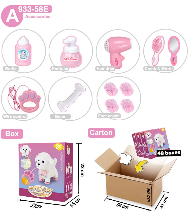 Heywin Remote Control Plush Dog - Realistic & Fun Toy