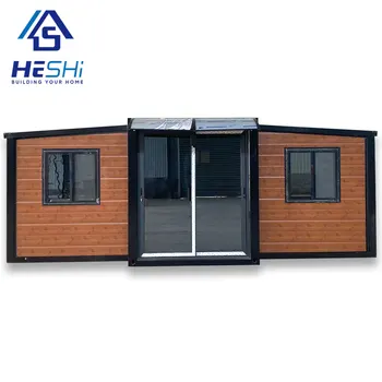 Soundproof 20ft 40ft Prefabricated Foldable Expandable Container House With 2 Bedroom Prefab ...
