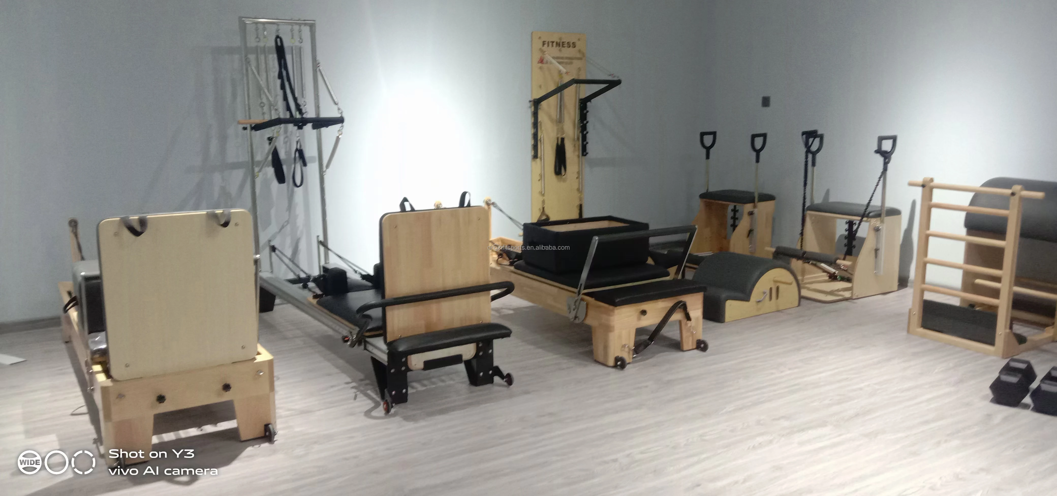 Pilates Reformers Springboard Wall Unit for Push-through Bar Kit