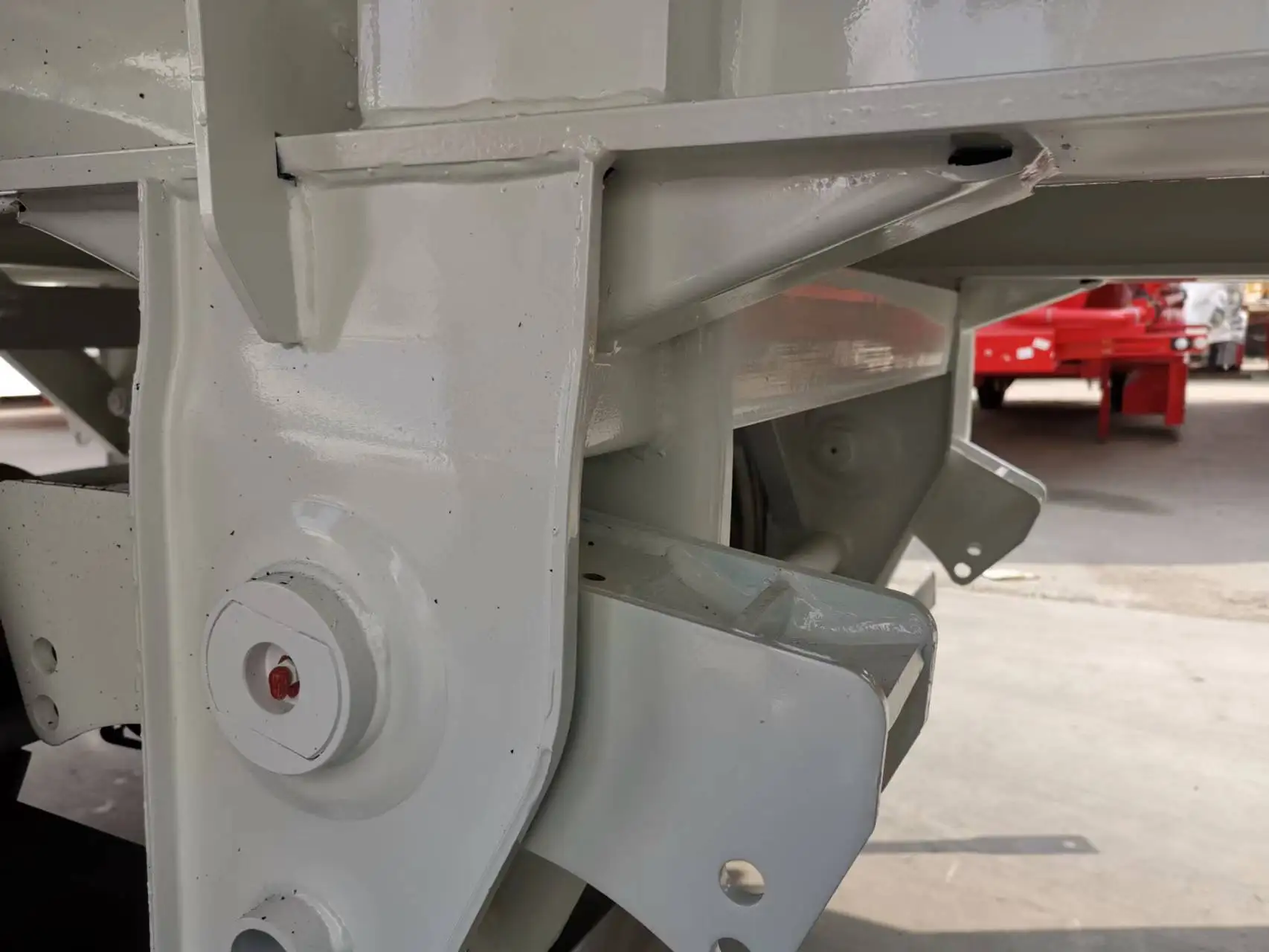 Low Prices Tri Axle 50 Ton Heavy Duty Dump Trailers Mining Tipper Truck ...