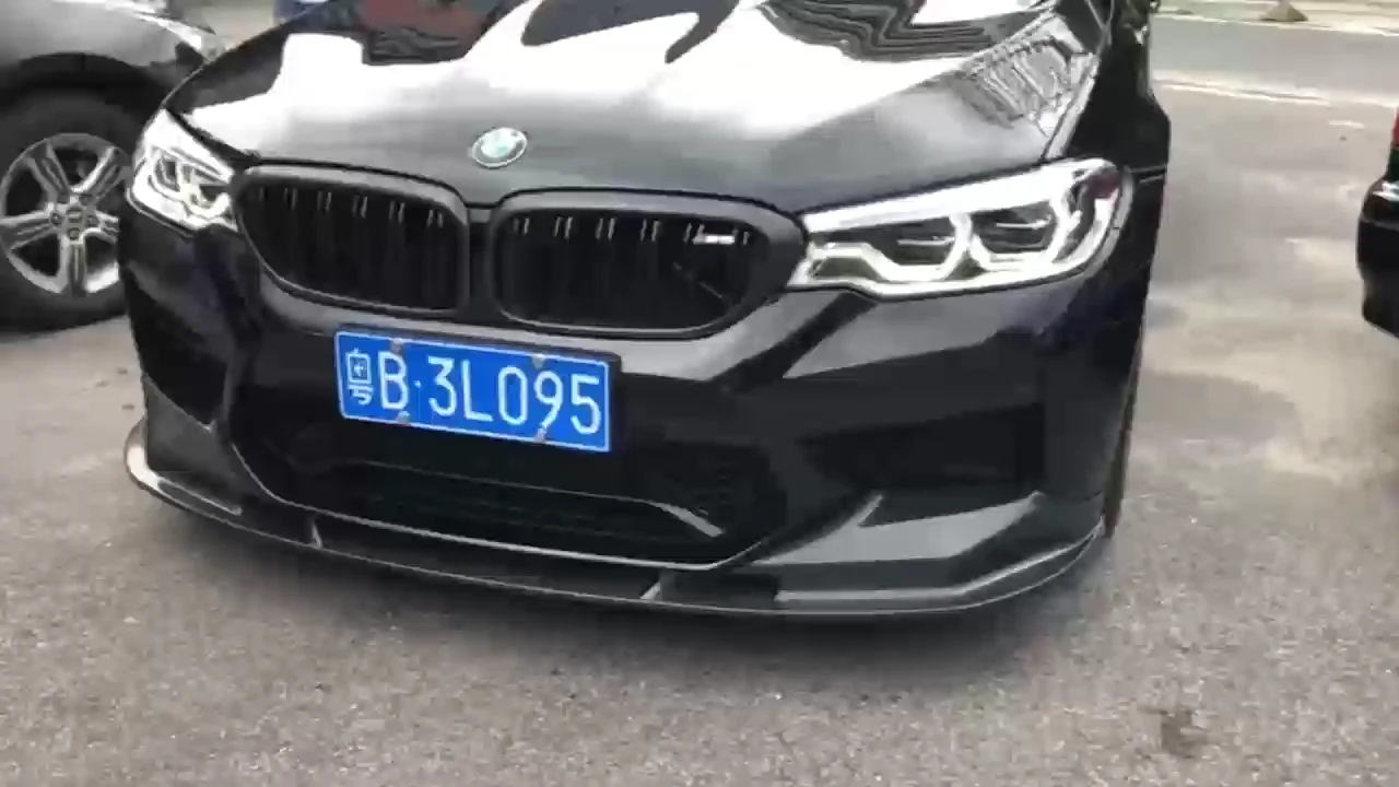 Carbon Fiber F90 M5 Front Lip For Bmw F90 M5 Sedan 4-door 2018-2019 ...