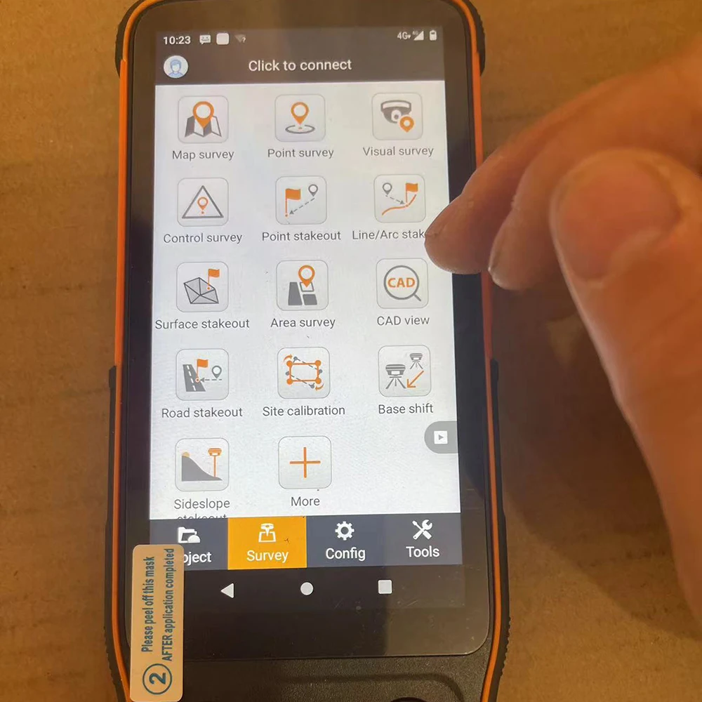 E-survey Surpad Software for Unistrong/Stonex/Foif/GEO Gnss Rtk Gps ...