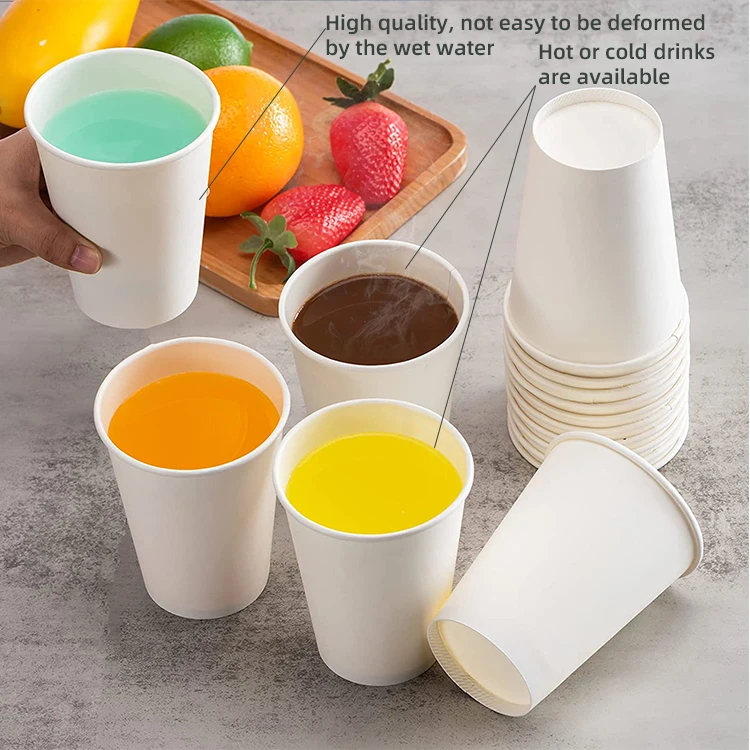 3 Ounces Disposable Small Mouthwash Mini Hot/Cold Beverage Drinking Cup ...