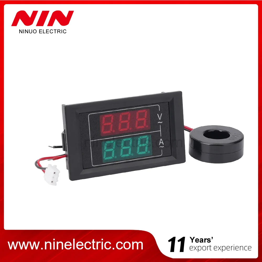 Alibaba.com: Digital AC Voltage Ammeter Meter, 60-500V Voltmeter, 0-100A Ammeter with LED ...