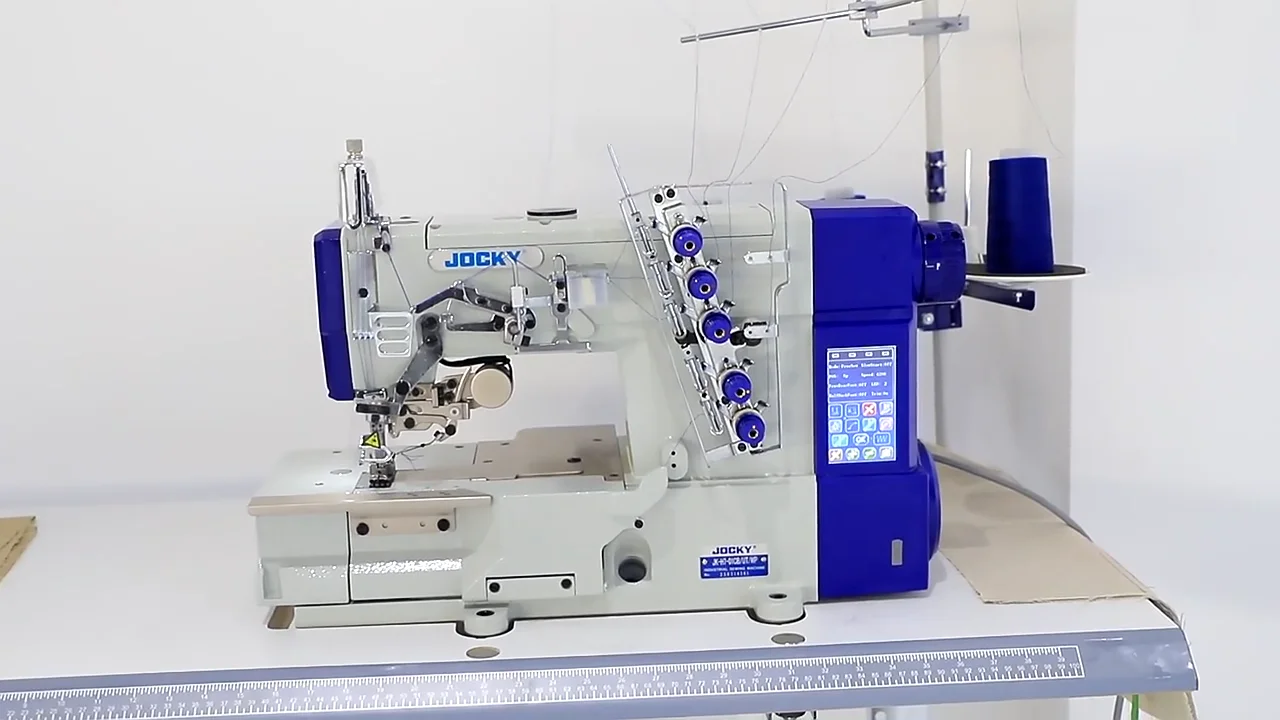 Jk-h7-01cb Computerized Industrial Direct Drive Flatlock Interlock ...