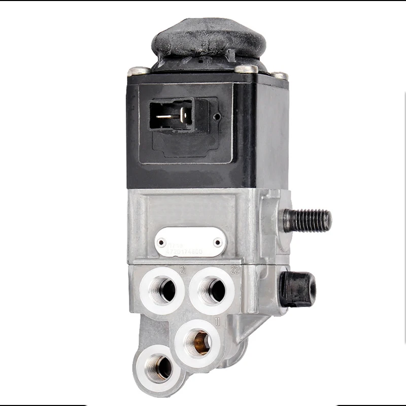 Truck Air Brake Valve Door Opening Control Valve 24v Solenoid Valve For ...