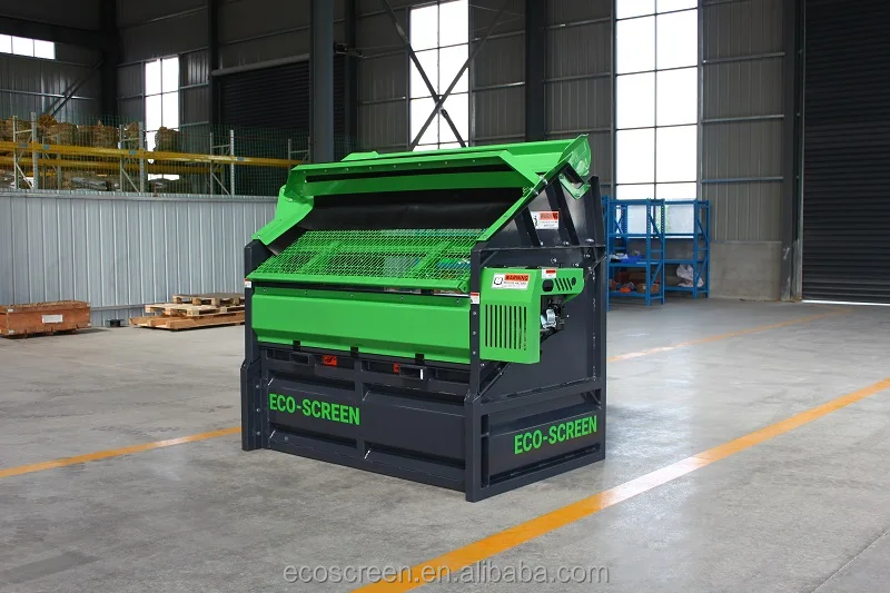 70" Linear Vibratory Topsoil Rock Screen for Ore Processing 5.5 HP ...