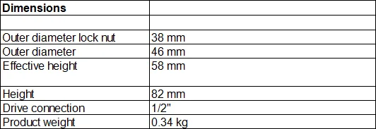 Axial Lock Nut Types Sockets Tmfs 5 Allowing The Use Of Torque Wrenches ...