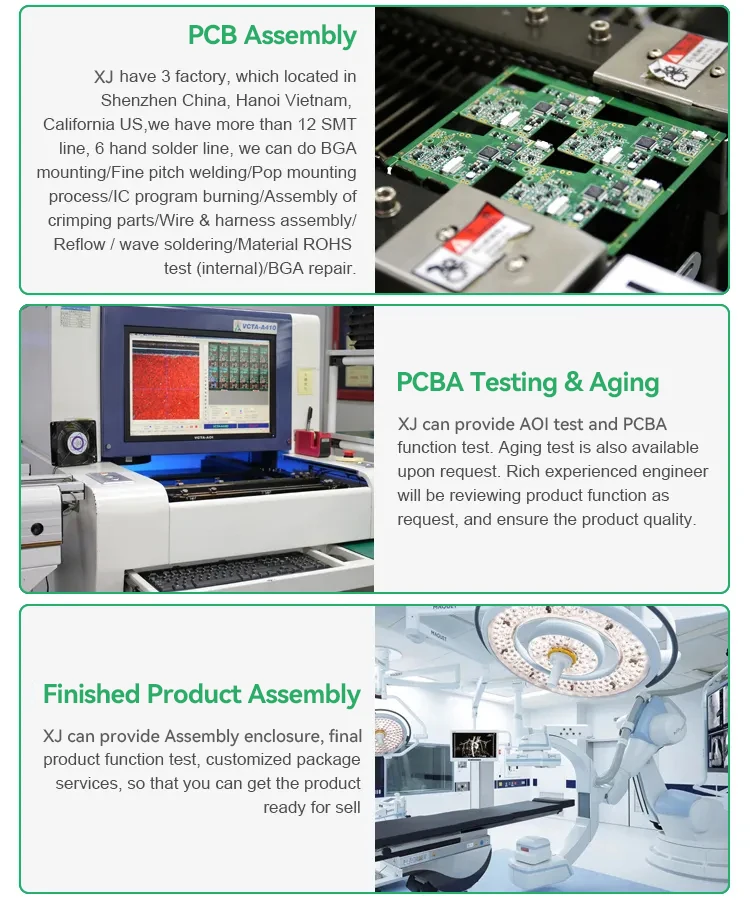 XJ BMS Sample battery bms 5s 10s 15s 20s 10a 20a 30a protection circuit ...