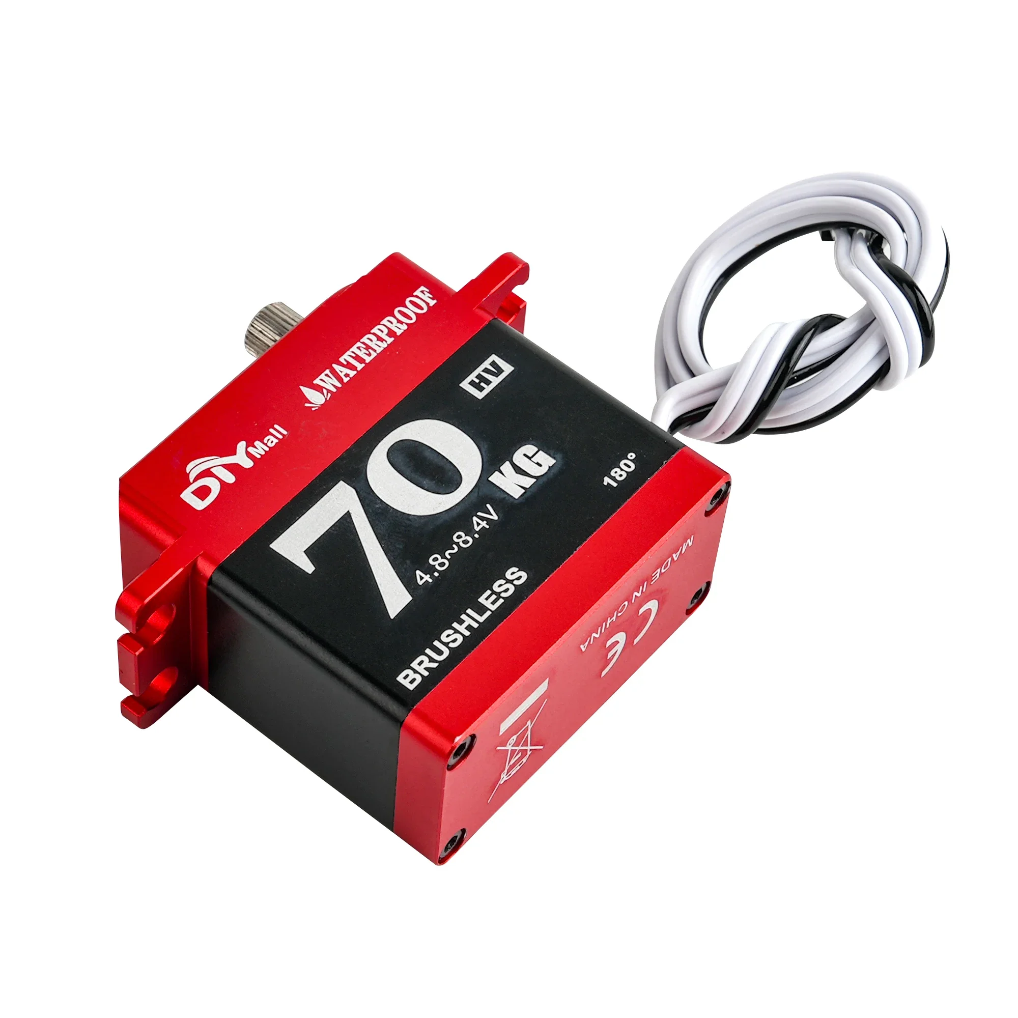 70kg Brushless RC Servo - High Torque for Racing & Robotics