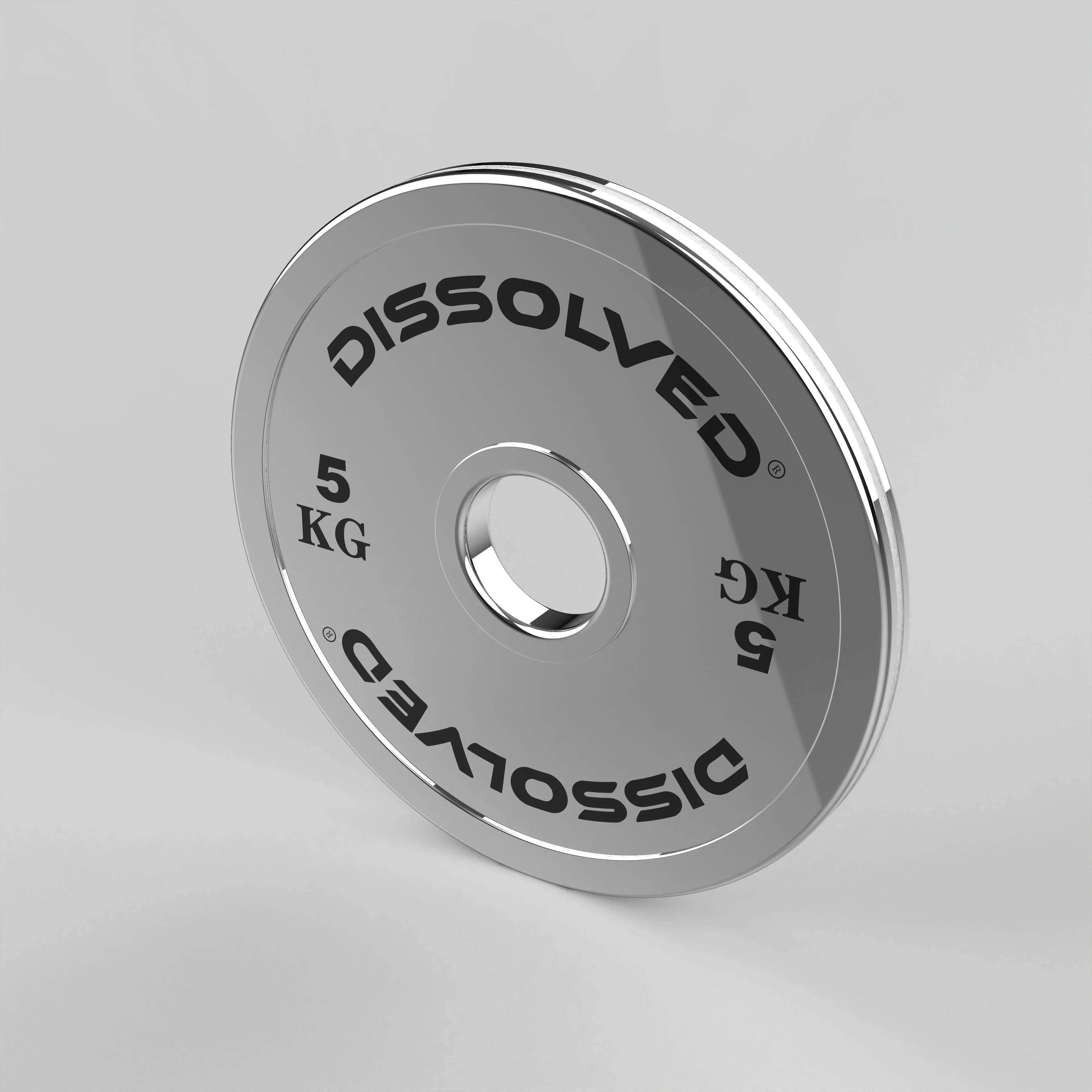 DISSOLVED Chrome Powerlifting Steel Plate Set for Gym