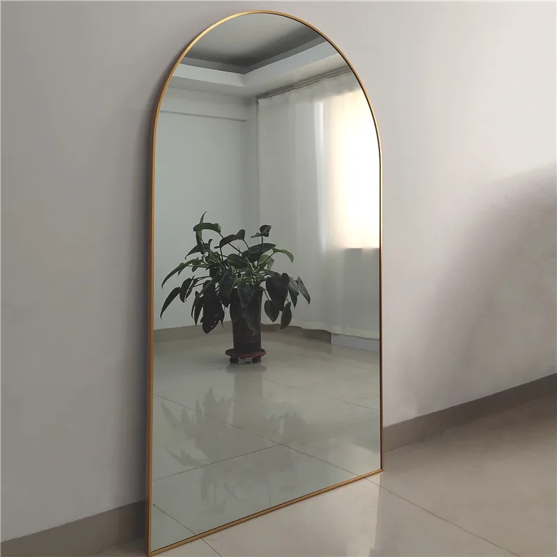 Wholesale Large Vintage Gold Arch Metal Full Length Long Dressing Wall ...