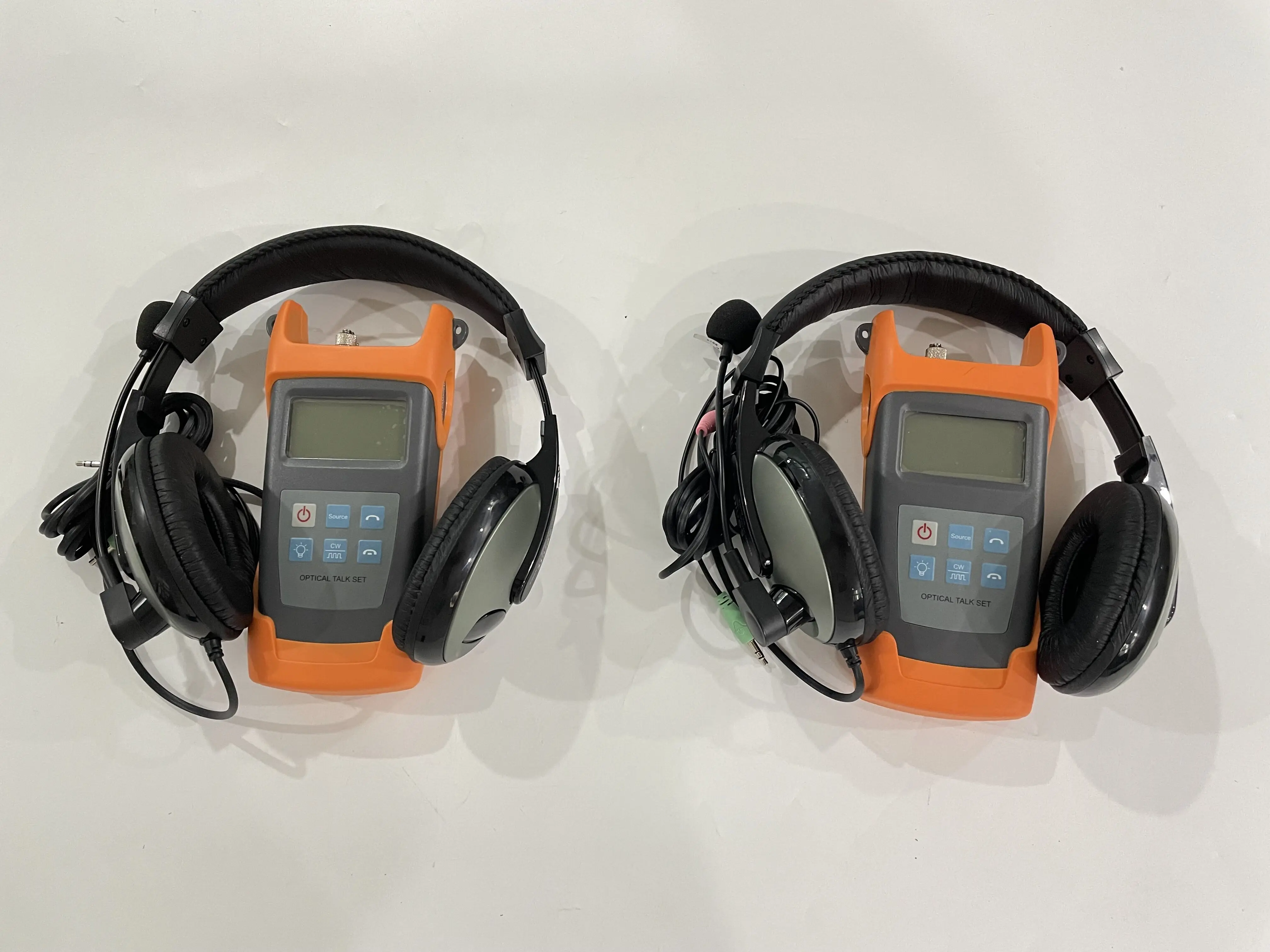 Full Duplex Communication Handheld Optical Fiber Talk Set